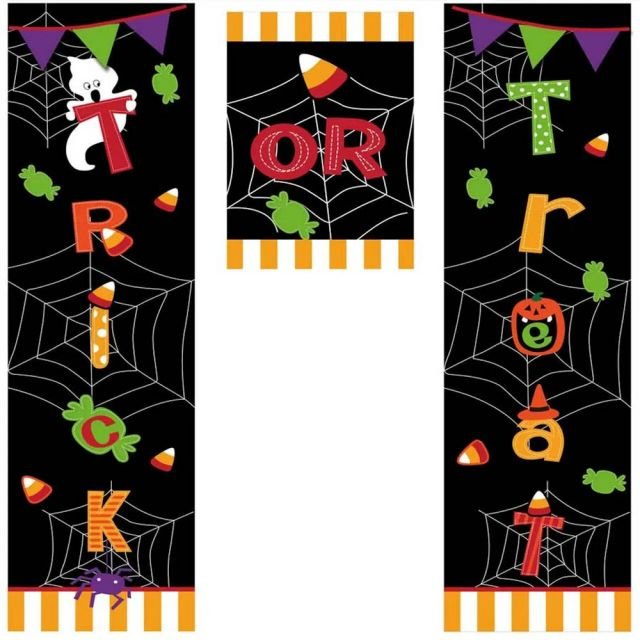Trick or Treat Door Banner Kit