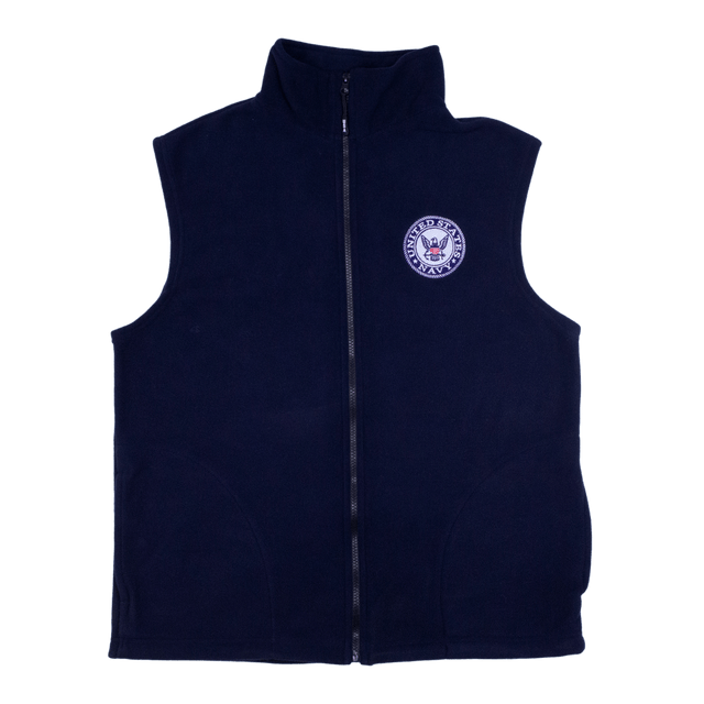 US Navy Fleece Vest