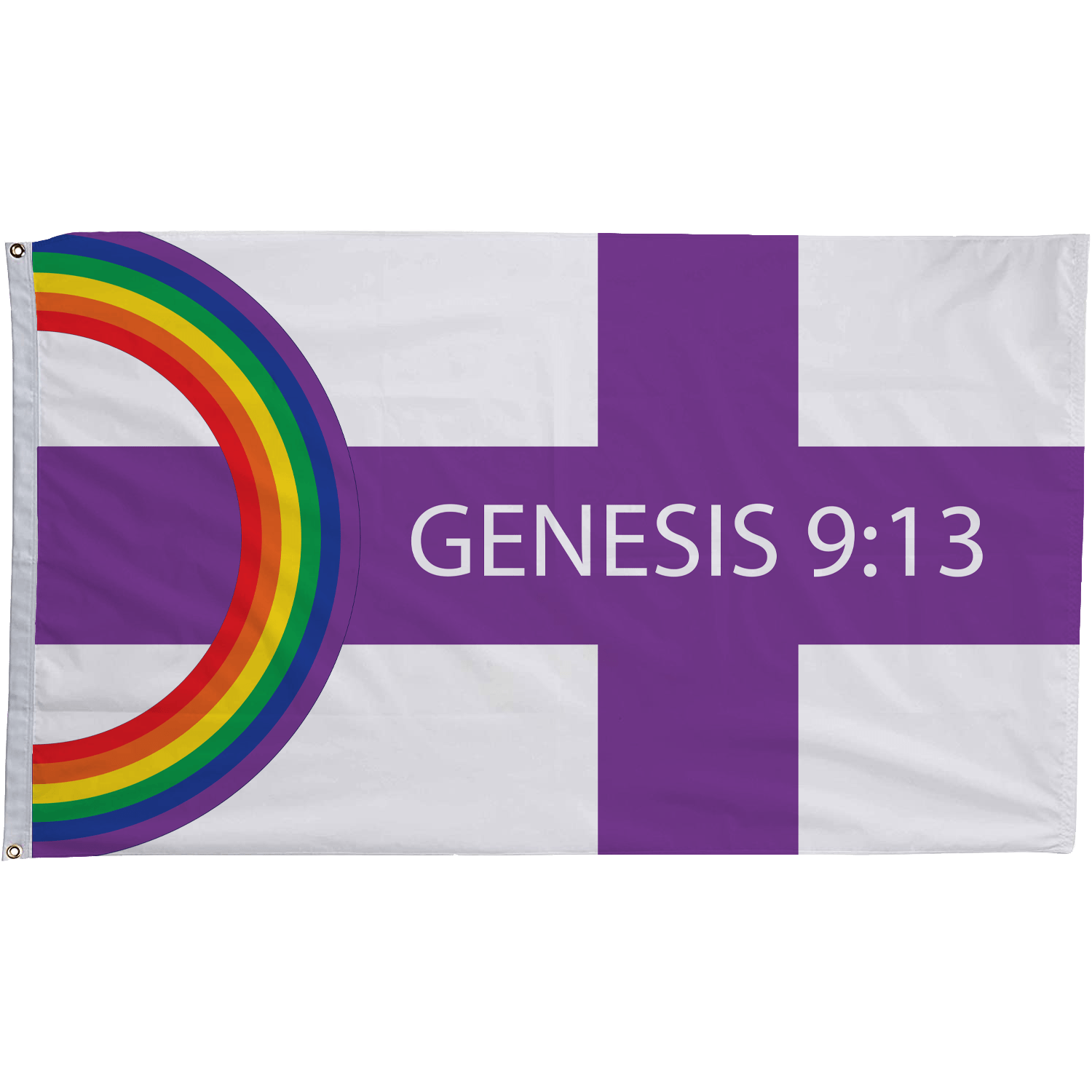 God's Covenant Rainbow Flags | Flags of Faith | FlagLadyUSA.com