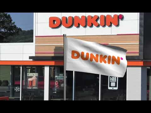 Dunkin Donuts Flag | Made in the USA | FlagLadyUSA.com